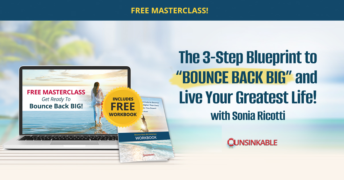 FREE MASTERCLASS: Discover how to Bounce Back Quickly When Life Knocks You Down