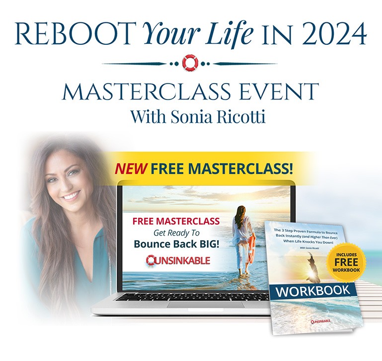 FREE MASTERCLASS: Discover how to Bounce Back Quickly When Life Knocks You Down